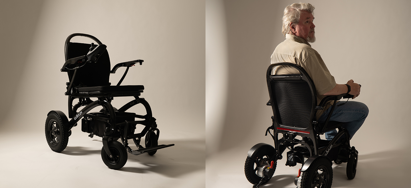 A new generation power wheelchairs and scooters - Eloflex