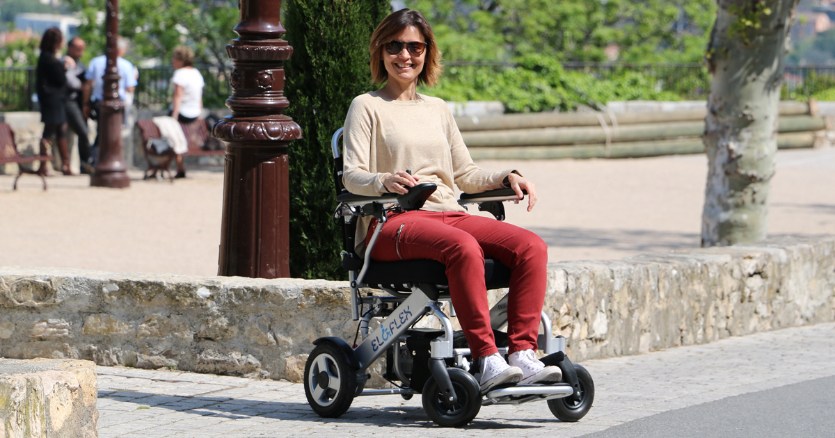 Eloflex Model L – A Compact Power Wheelchair with High Quality - Eloflex