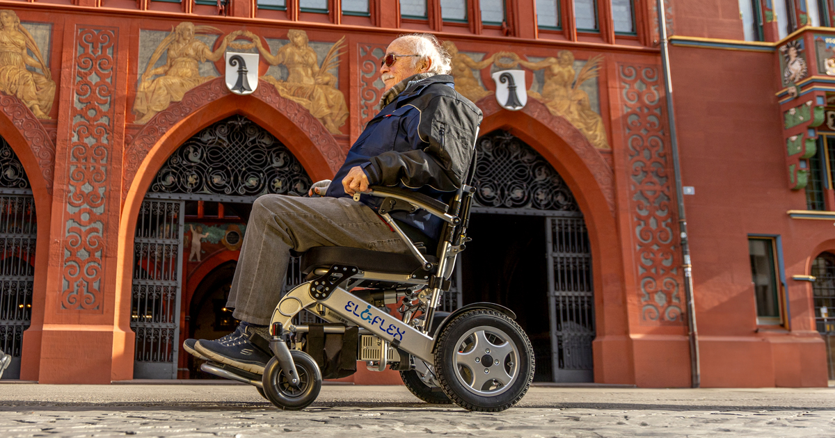 Eloflex Model P – For Those Who Need Assistance Standing Up - Eloflex