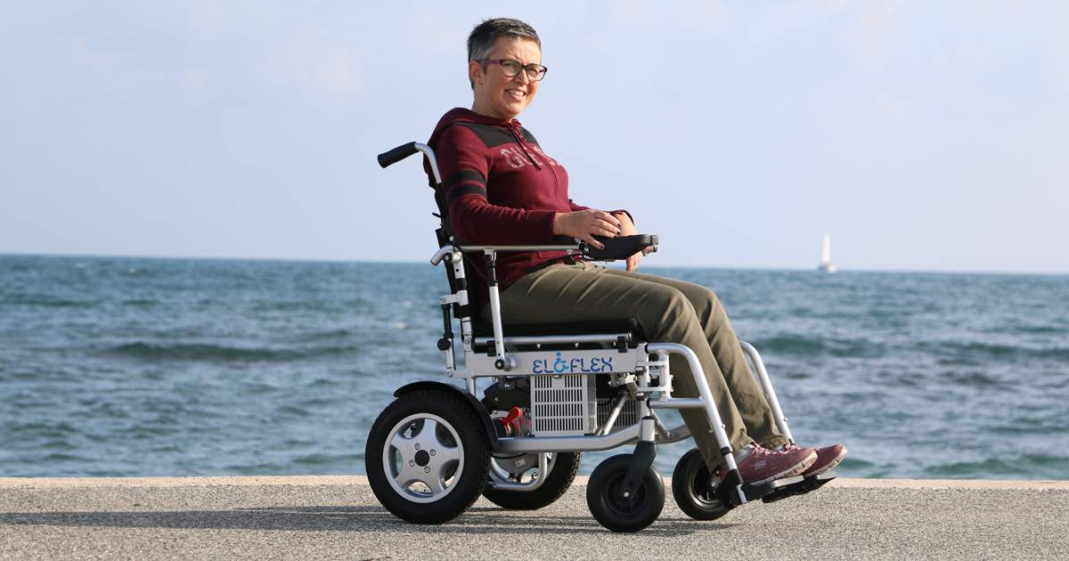 Eloflex Model X – The Power Wheelchair Designed for Seniors - Eloflex